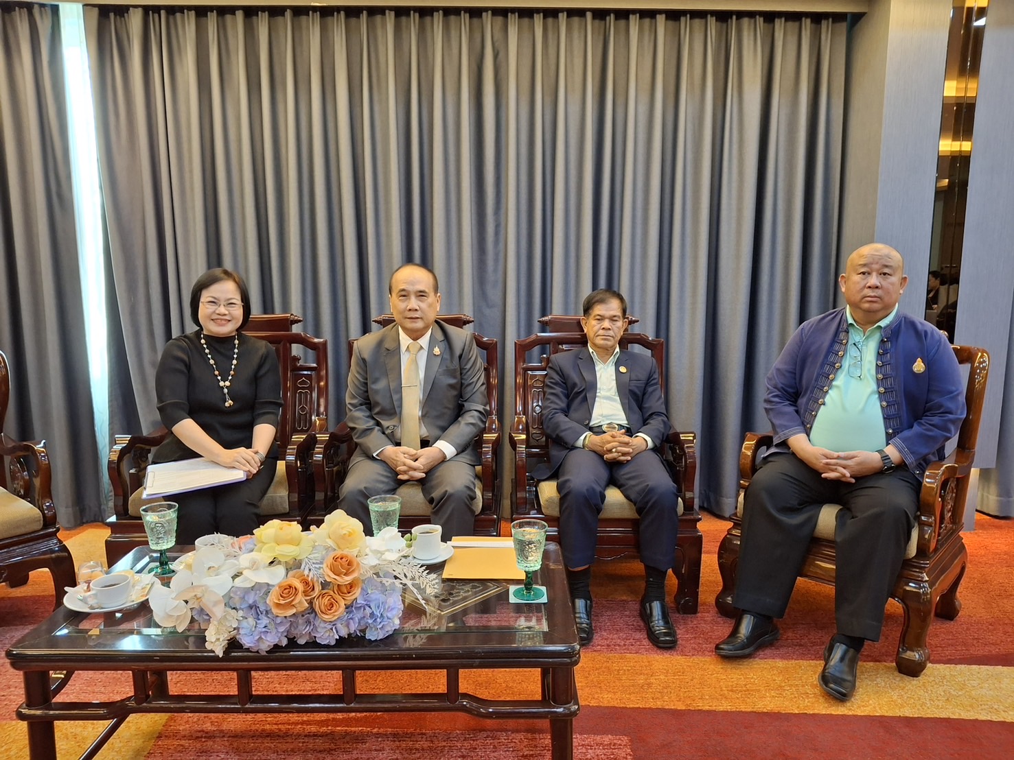 ประชุมปฏิบัติการพัฒนา BIGDATA.DL และวิจัยฯ การศึกษาทางไกลแบบสื่อสารสองทาง (IDL) คุ้มภูคำ ...